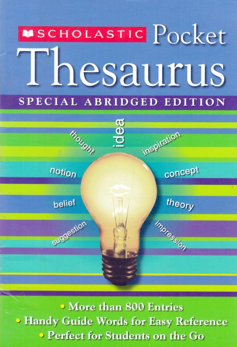 Scholastic Pocket Thesaurus Abridged Student Edition | eBay