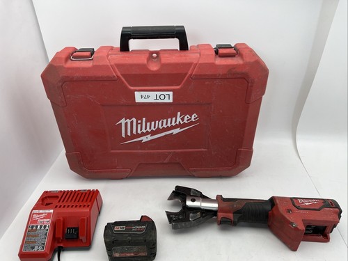 Milwaukee M18 Force Logic Cable Cutter w/ 750 MCM Cu Jaws 2672-21 Used3 ...