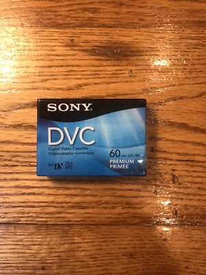 SONY DVC Premium Digital Video Cassette Brand New SP:60 LP:90 DVM60PRR ...