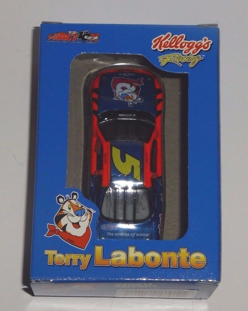 Terry LaBonte #5 Kellogg's 2002 1:64 Frosted Flakes Car in Cereal Box ...