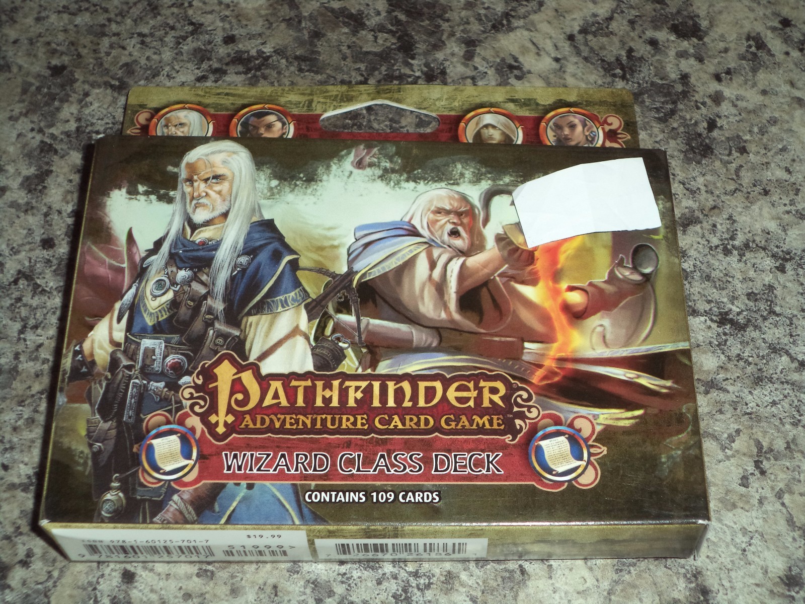Wizard Class Deck Expansion Pathfinder Adventure Card Game Board Paizo ...