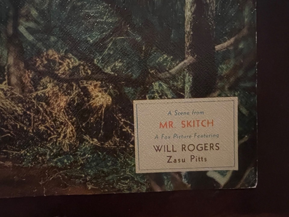 MR. SKITCH 1933 Orig. Pre-Code Jumbo Lobby Card ROCHELLE HUDSON-CHARLES ...