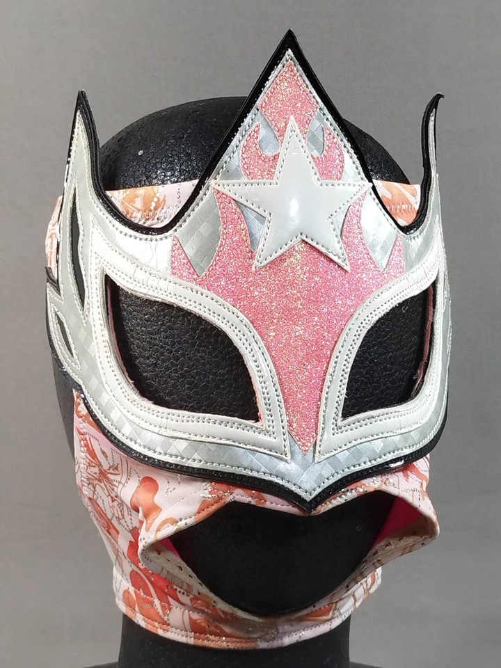Wrestling match Mask Starfire Alanaña de Plata #103004 | eBay