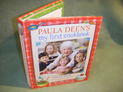 PAULA DEEN'S MY FIRST COOKBOOK HC 2008 in GIFT GIVING SHAPE ...