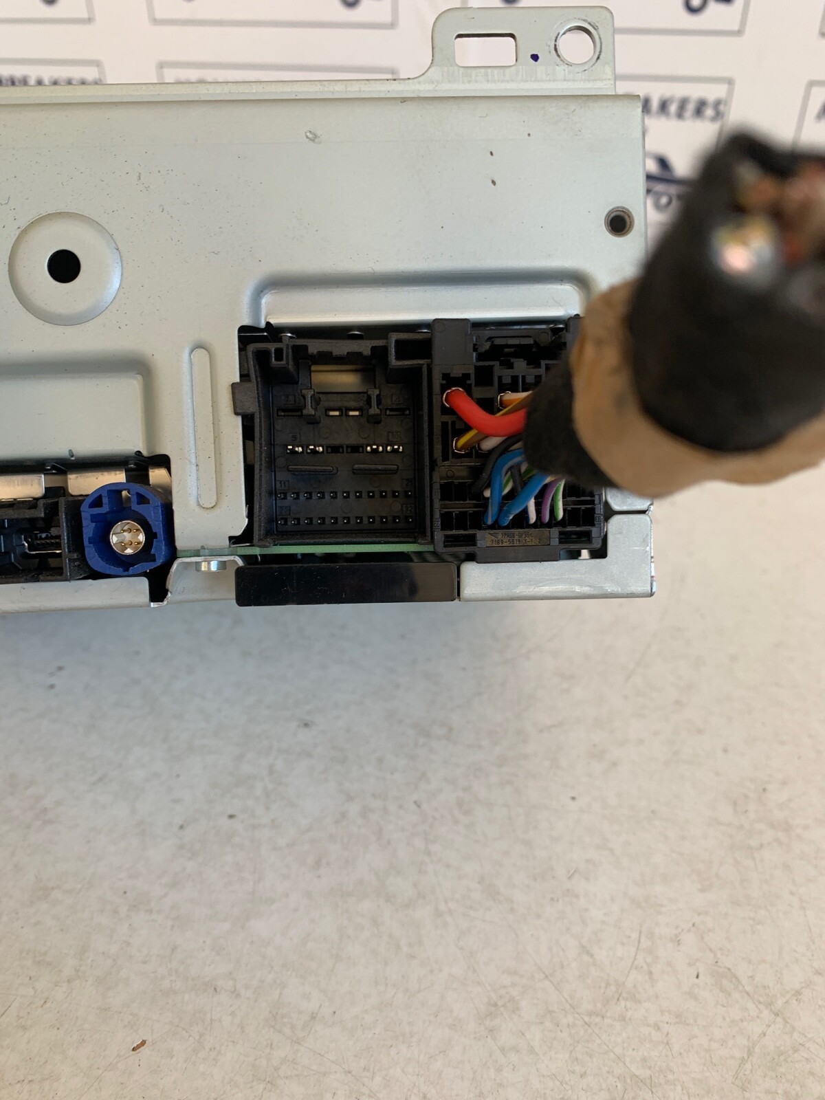 FORD TRANSIT CUSTOM RADIO Stereo Radio Head Unit & LK2T-18D804-HG for ...