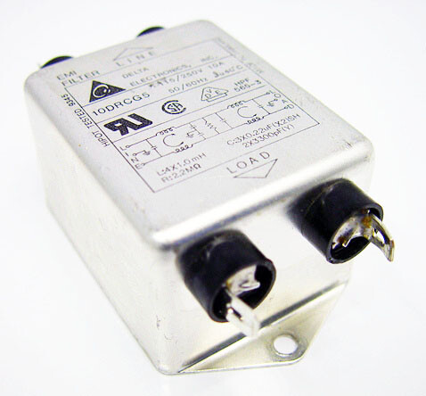 Delta Electronics 10DRCG5 EMI Filter 115/250V 10amp 50/60Hz | eBay