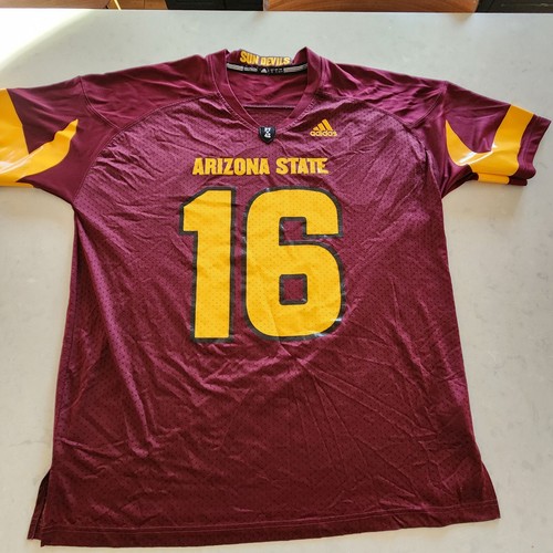 Arizona State Sun Devils - #16 - Adidas - Football Jersey - PT42 - Men ...