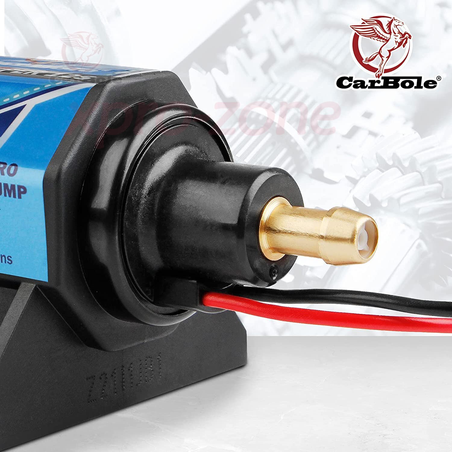 Universal 12V Micro Fuel Pump Electric Gasoline Inline Low Pressure 5 ...