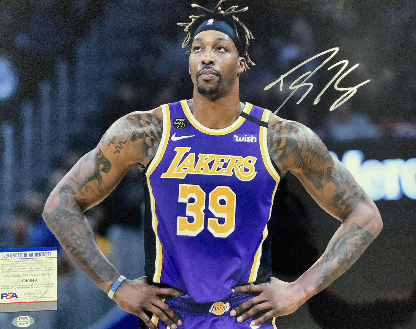 Dwight Howard Autographed Memorabilia | Signed Photo, Jersey ...