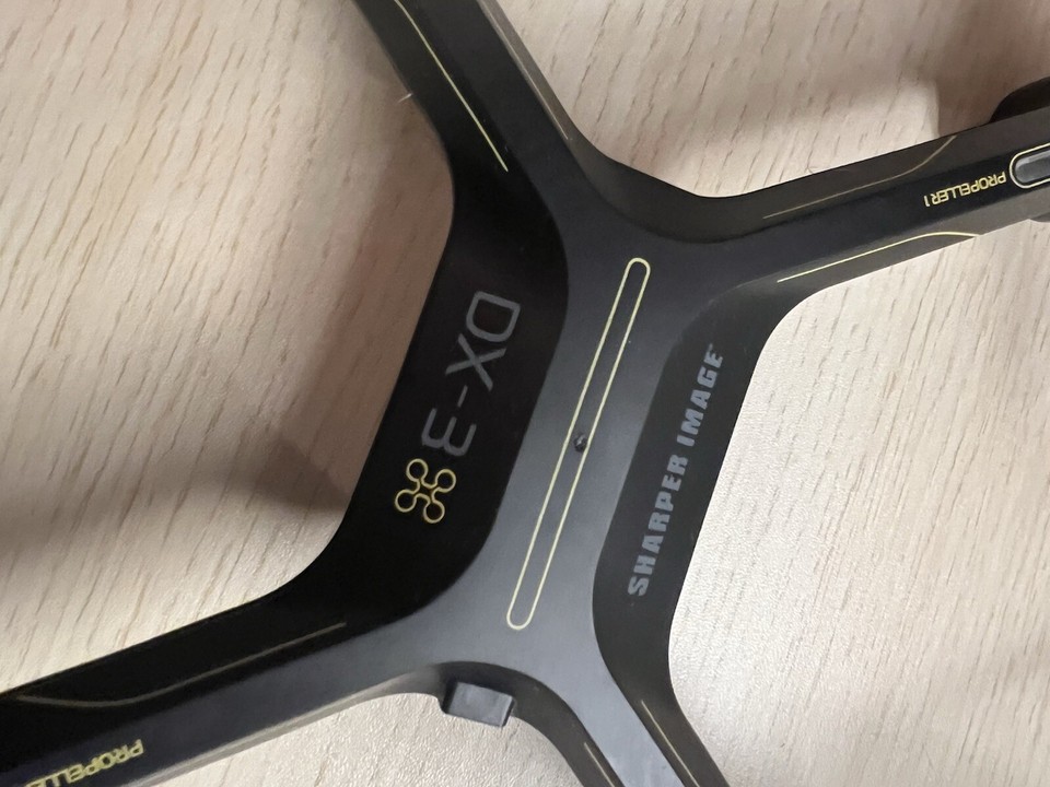 Sharper Image DX-3 Video Drone 2.4 GHz Rechargeable Remote Quadcopter ...