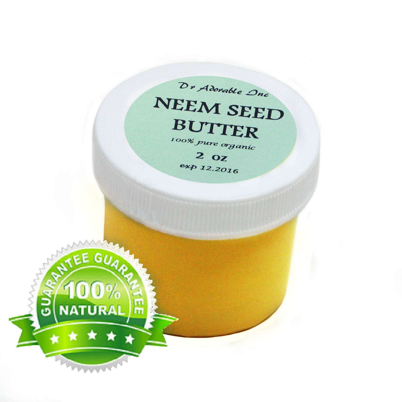 Premium Neem Butter 100% Pure Raw Cold Pressed You Pick Size Free ...