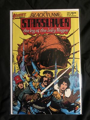 Starslayer #23 Comic 1984 - First Comics - Celtic Barbarian - The Jolly ...