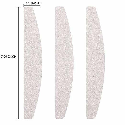 10-Pack Dual Grit 100/180 Emery Boards – Professional Manicure Nail ...