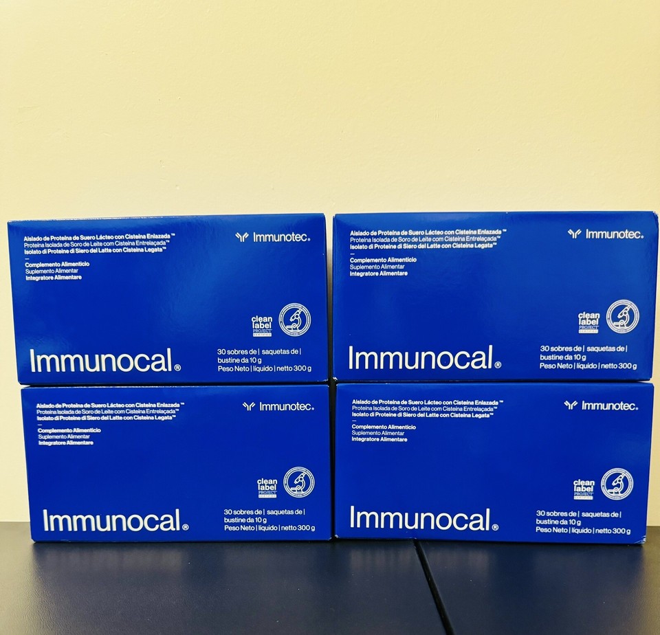 Immunocal Classic Blue Regular Glutathione Precursor, 120 Pouches by ...