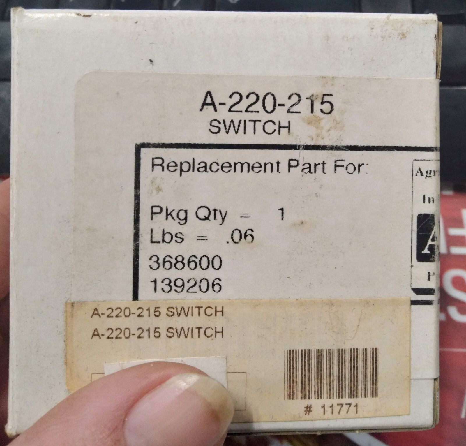 A&I Prod. Replaces A-220-215 SWITCH | eBay