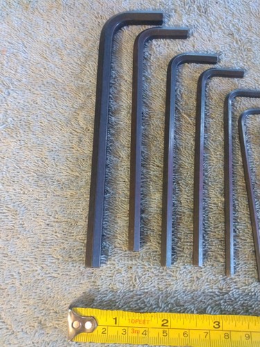 Vtg Craftsman Hollow Set Screw Key Assortment 10-piece | eBay