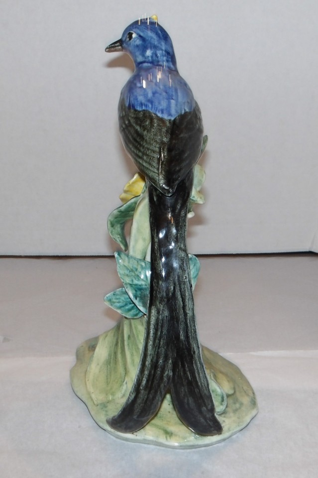 Stangl Pottery Birds Scissored Tailed Fly Catcher Bird 10.5" Figurine ...