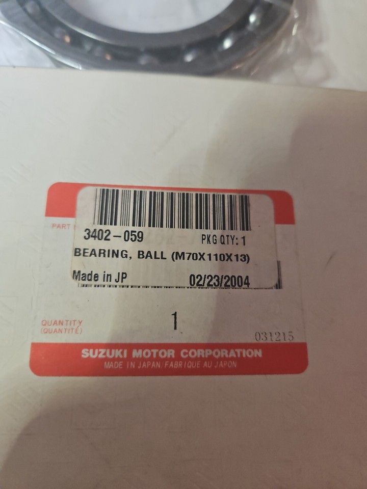 Arctic Cat 3402-059 ball bearing NOS OEM (M70x110x13) AC61 | eBay