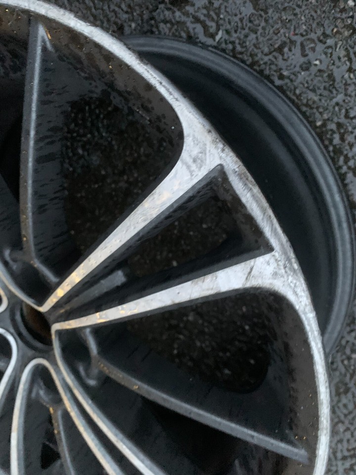 1X Original SUBARU 17 Inch 7J ET48 5X100 17X7J Alloy Wheel Aluminum C31 ...