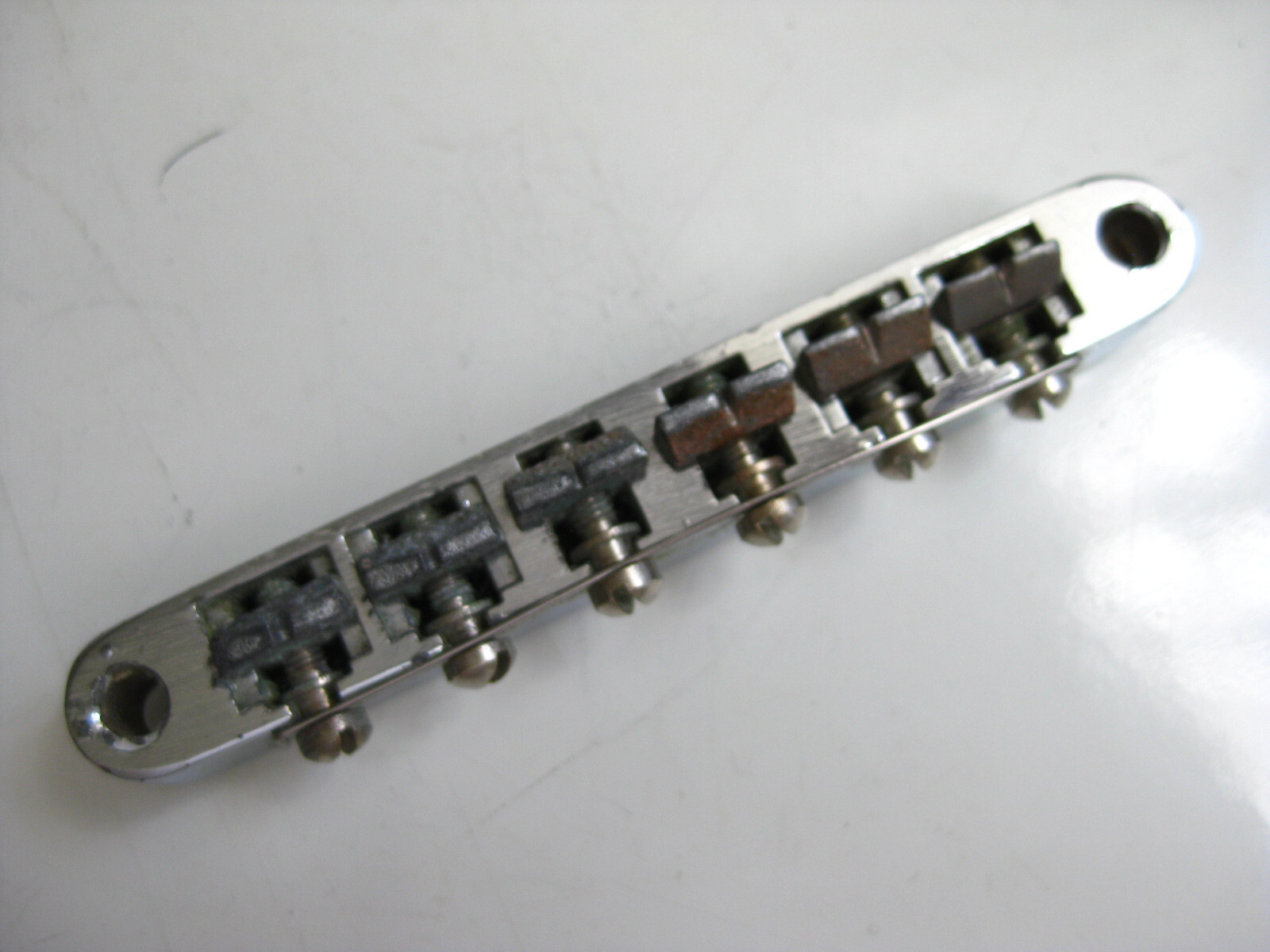 Original Vintage 70's Gibson Les Paul Guitar Bridge for Project Upgrade ...