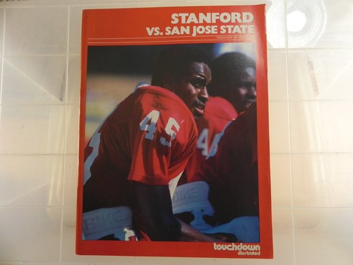 STANFORD VS SAN JOSE STATE NCAA FOOTBALL 1983 | eBay
