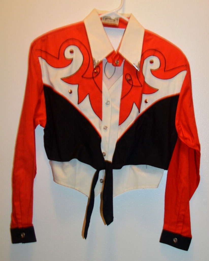 Vintage 1849 Authentic Ranchwear Small Horse Show Shi… - Gem
