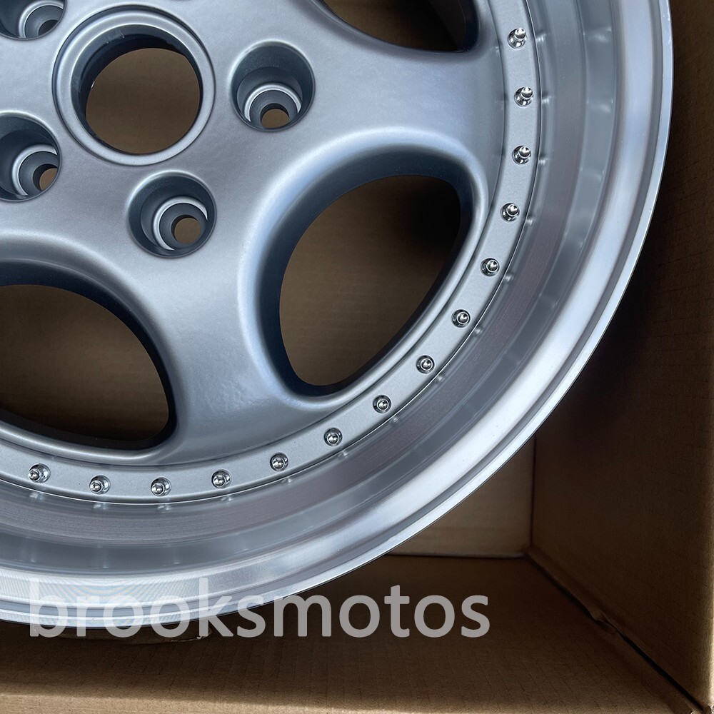 19" CLASSIC WIDE GRAY STYLE WHEELS RIMS FIT FOR PORSCHE 996 997 911 ...