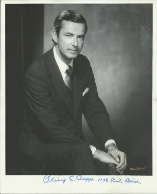 Philip Ruppe - U.S. Representative Original Autographed 8x10 Signed ...