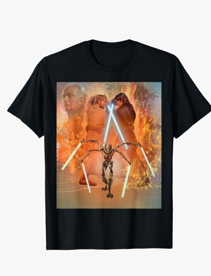 Star Wars Celebration Mural Revenge of the Sith T shirt | eBay