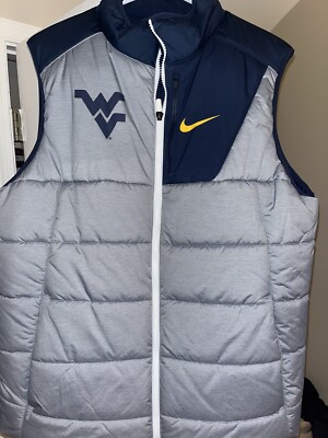 WVU (West Virginia University) Varsity Athlete Vest | eBay
