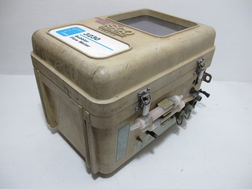 ISCO Teledyne 3230 Bubbler Flow Meter Bubble Recording 60-3234-015 12 ...