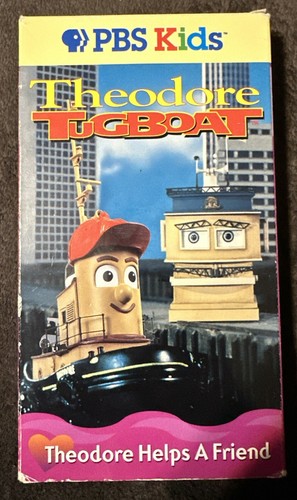 Theodore Tugboat Theodore Helps A Friend VHS Tape 1998 PBS Warner Denny ...
