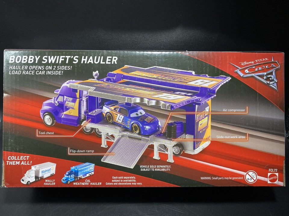 DISNEY PIXAR CARS PURPLE BOBBY SWIFT'S HAULER OCTANE GAIN 2017 | eBay