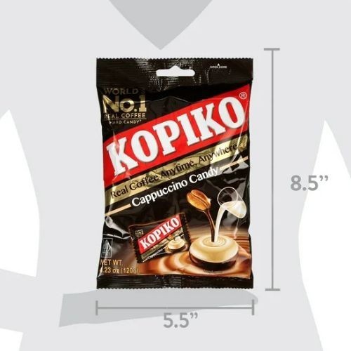 Kopiko Coffee & Cappuccino Candy Variety Pack Hard Coffee Candy (Pack ...