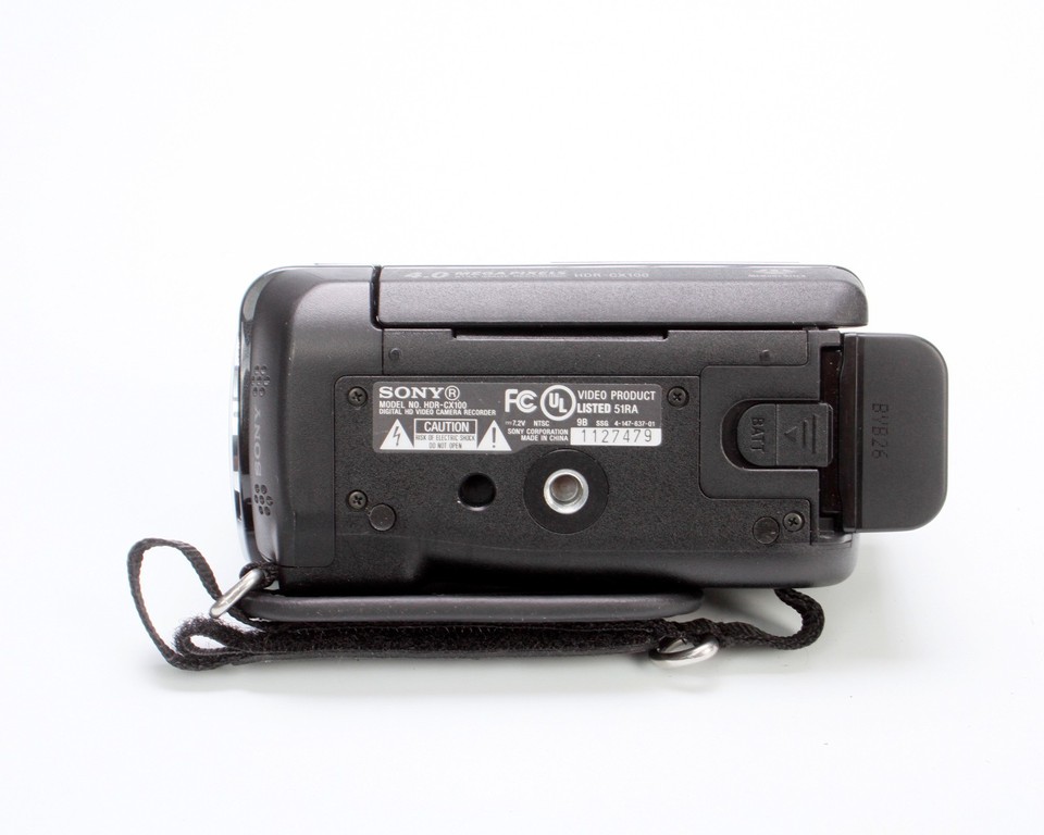 Sony HDR-CX100 High Definition Camcorder (Black) w/ 8GB Internal Memory ...