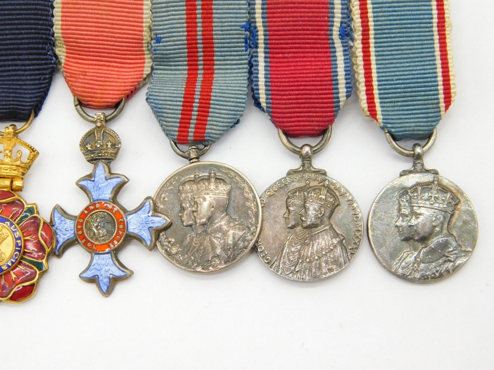 British High-Ranking Officer Dress Medal Group MBE, CBE, Jubilee ...