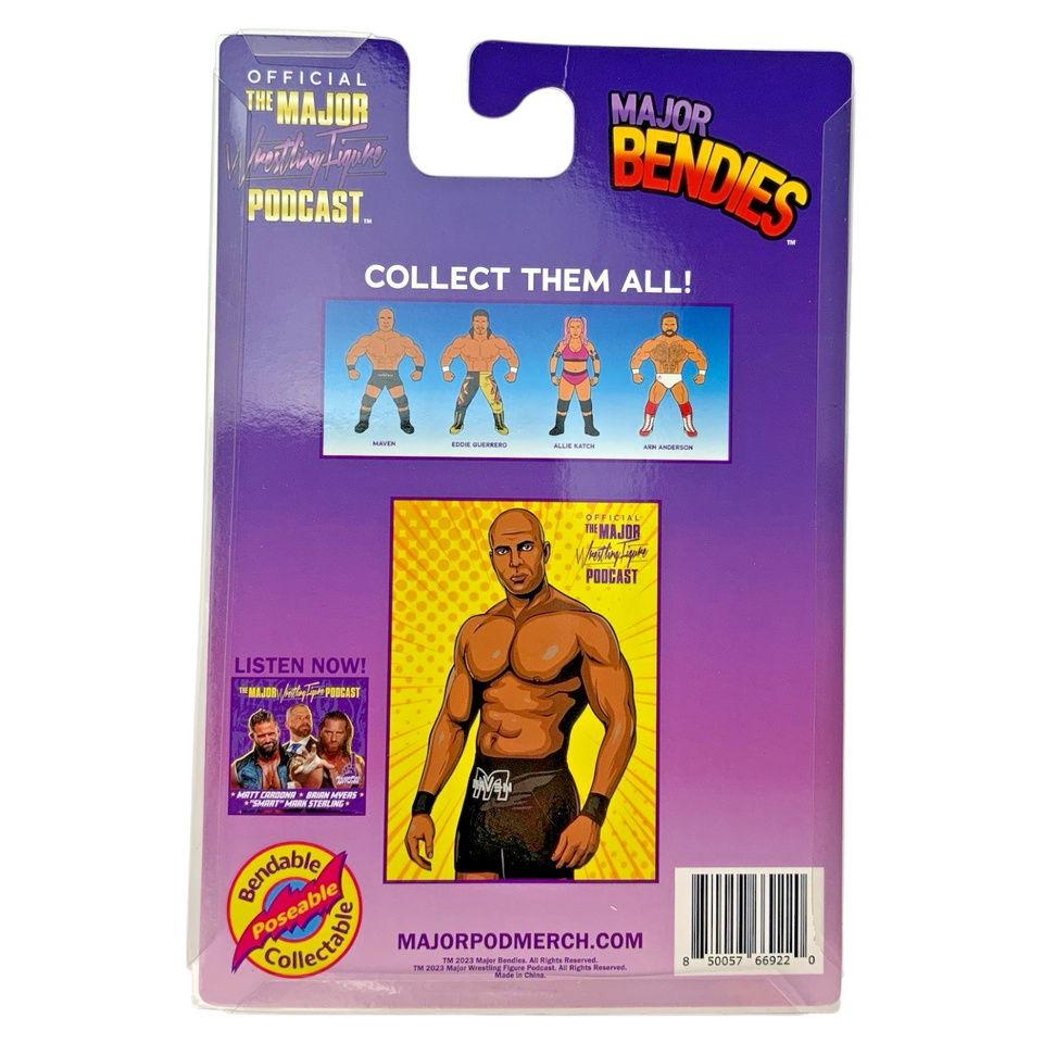Maven Major Bendies Action 5” Action Figure MWFP WWE Tough Enough | eBay