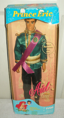 #3306 NIB Vintage TYCO Disney the Little Mermaid Prince Eric Doll | eBay
