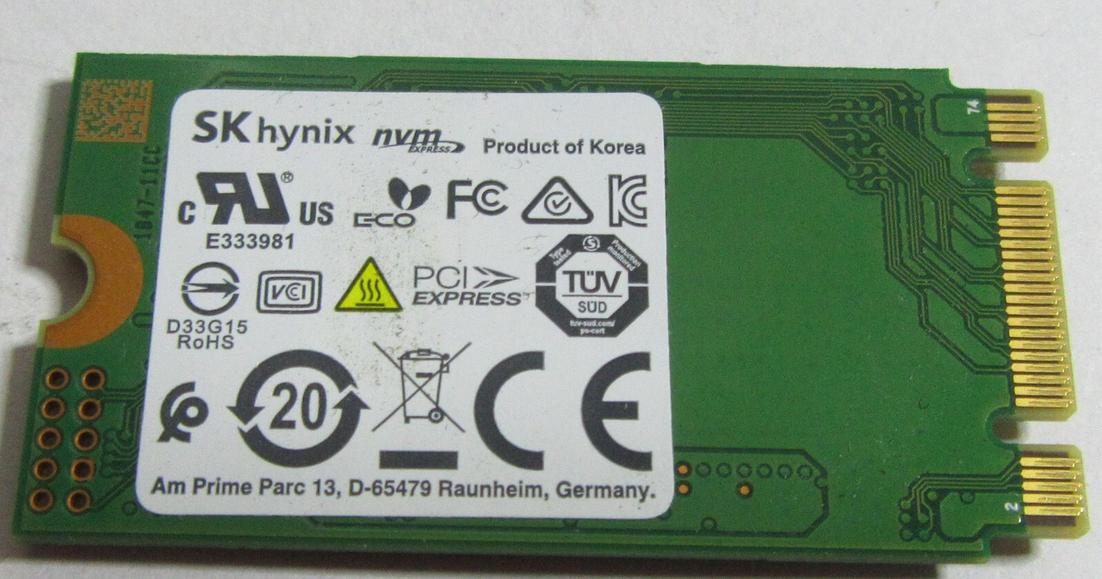 SK Hynix BC501 128gb NVMe SSD for sale online | eBay