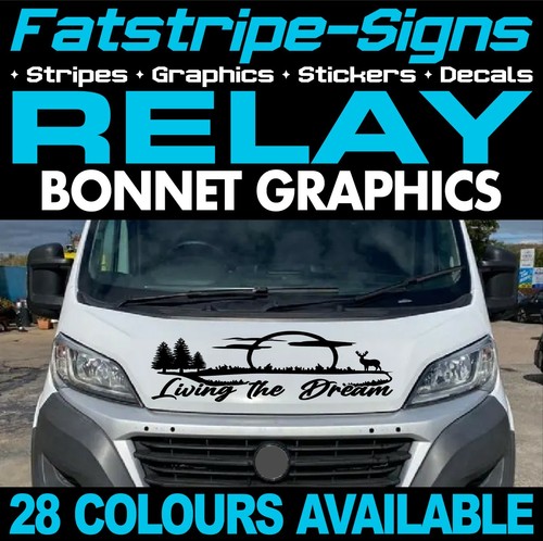 fits Citroen Relay Graphics Stickers Decals Camper Van Motohome LIVING ...
