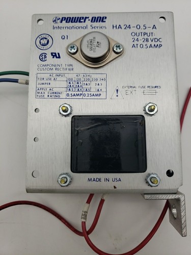 POWER-ONE HB24-1.2-A POWER SUPPLY OUTPUT 24VDC 1.2A TESTED | eBay