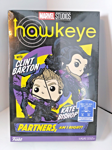 Funko Pop Tees Marvel Limited Edition Tee Hawkeye XL Funko Boxed ...