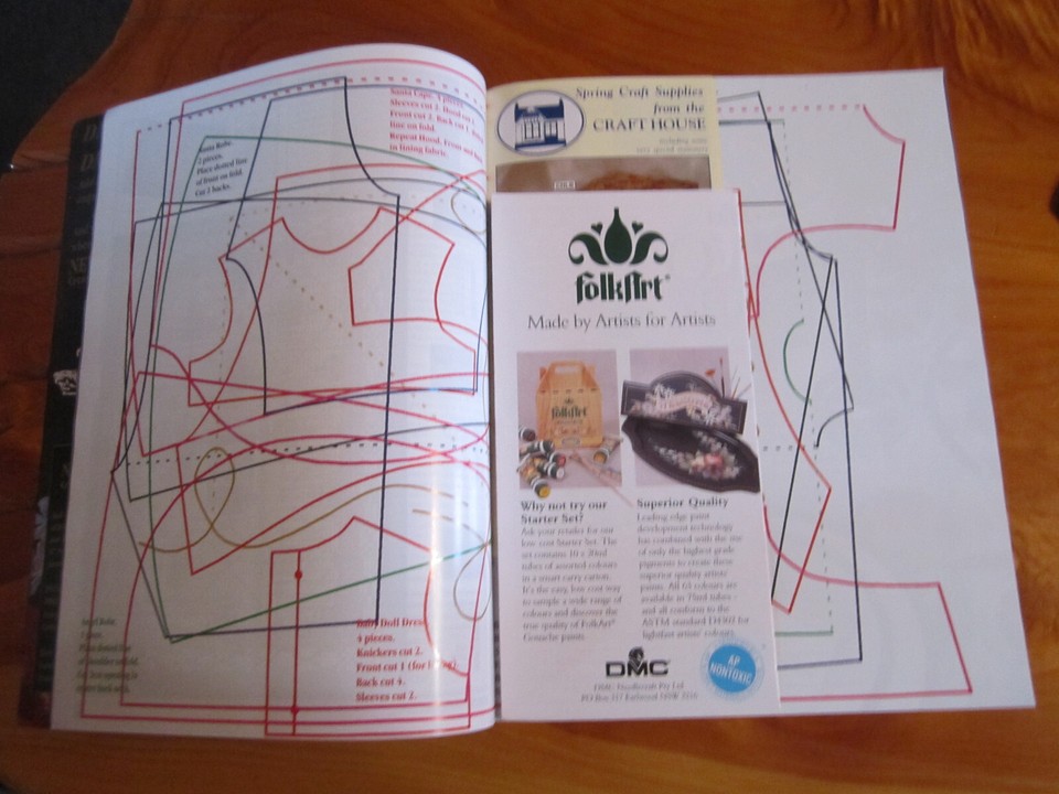 MAGAZINE NEW ZEALAND CREATIVE STITCH & CRAFT SPRING 1996 GREAT *** MUST SEE | eBay