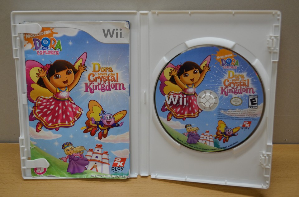 Dora the Explorer: Dora Saves the Crystal Kingdom - Nintendo Wii Game ...