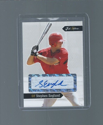 2006 JUST ROOKIES STEPHEN ENGLUND ROOKIE AUTO NATIONALS | eBay