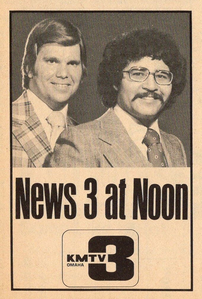 1976 KMTV OMAHA,NEBRASKA TV NEWS AD ~ NEWS 3 AT NOON | eBay