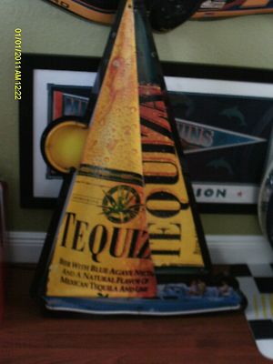 HTF RARE COMMERCIAL TEQUIZA BEER NEON BAR SIGN LIGHT | eBay