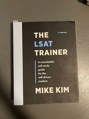 The LSAT Trainer Mike Kim Second Edition | eBay