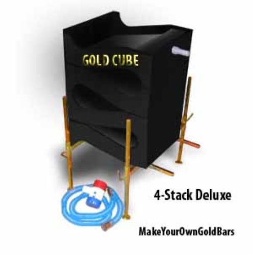 Gold Banker Cube Deluxe 4-Stack Recovery System-Concentrator-Mining ...