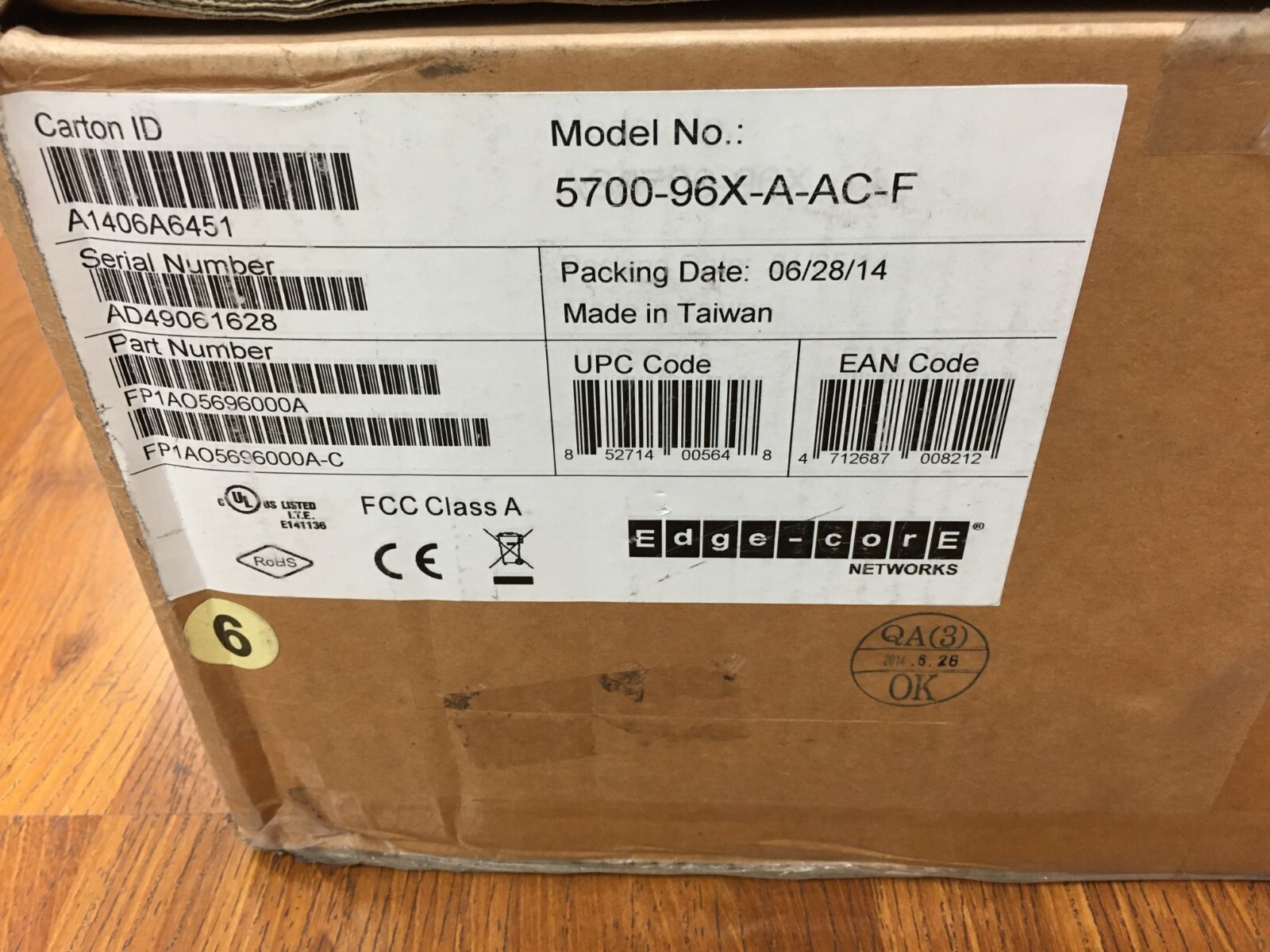 Edge-Core 5700-96X-A-AC-F Switch | eBay